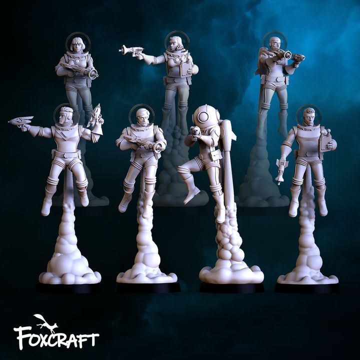 3D Printable The Terran Rocket League by FoxCraft Creations