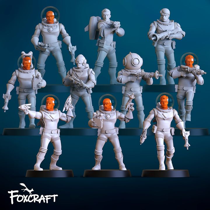 3D Printable The Terran Rocket League by FoxCraft Creations