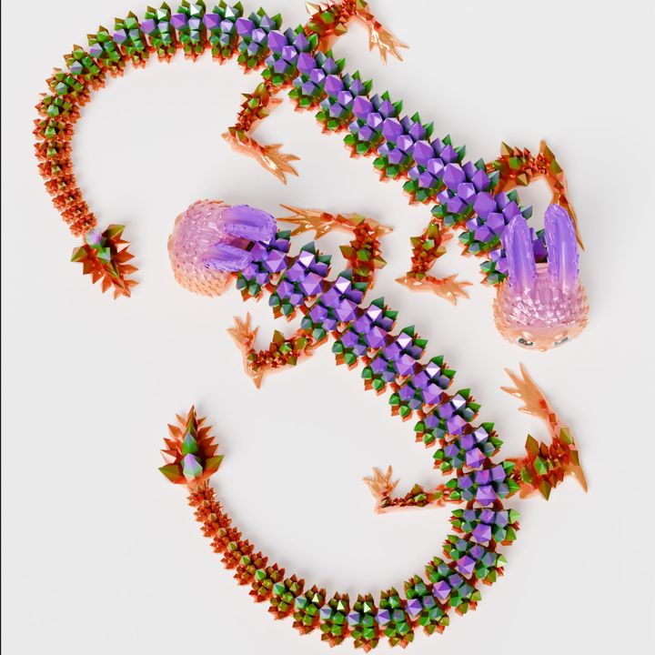 3D Printable Labubu Dragon Plush Toy - Adorable Gift for Kids and ...