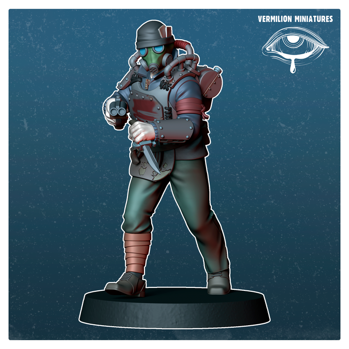 3D Printable Black Hand Collection by Vermilion Miniatures