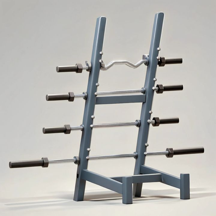 3D Printable Weight Barbell Rack 3D Model STL Printable by Ahmed