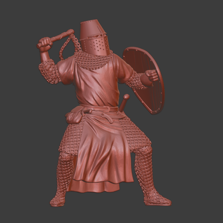 3D Printable Livonian Knight – or Swerd Brethern Knight by Northern ...
