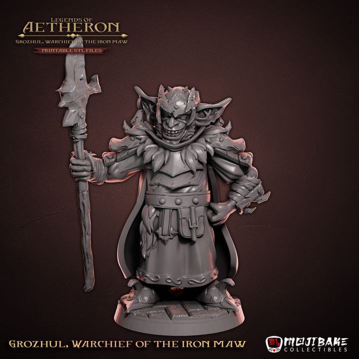 3D Printable Baquir, The goblin Merchant (Ironmaw Orcs Skin) by ...