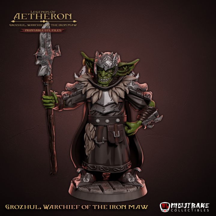 3D Printable Baquir, The goblin Merchant (Ironmaw Orcs Skin) by ...