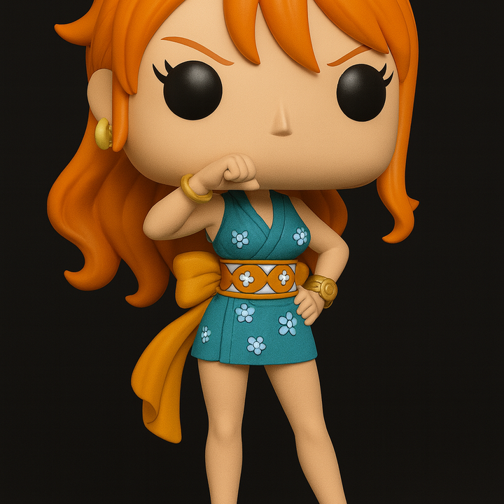 3D Printable NAMI ONE PIECE FUNKO POP STYLE – STL Fan Art Model by ...