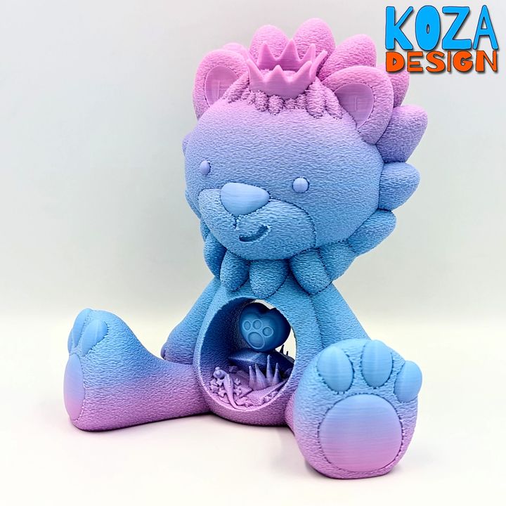 3D Printable The Lion King by Koza Design
