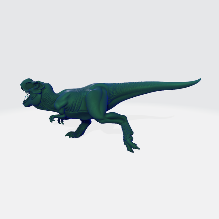 3D Printable Dinosaur rex stl by Mayra Guamialama