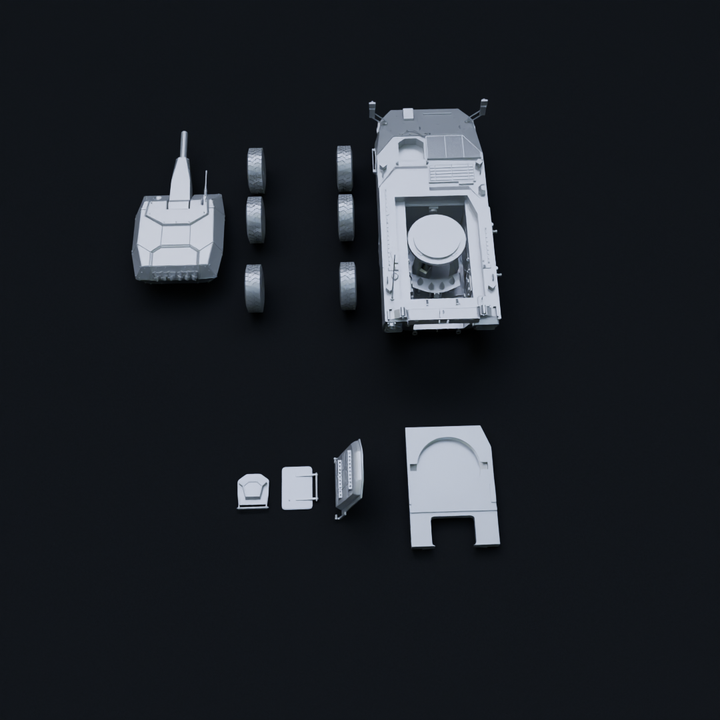 3D Printable Austrian Pandur Crossbow SPG by The Military Industrial ...
