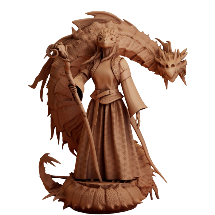 3D Printable Dragonborn Monarchs: Merchant Use by Jaspreet Kaur Dhaliwal