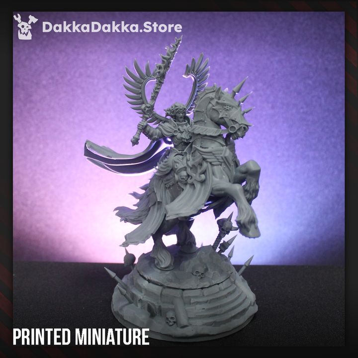 3D Printable Seraphiel, the Saint of Ordine Vendetta by dakkadakka.store