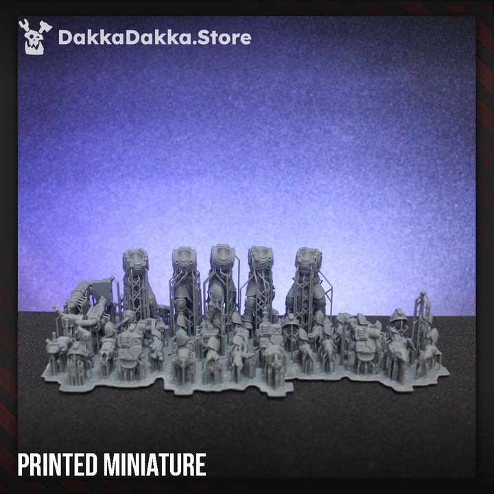 3D Printable Pluto's Mechanized Liquidation Team (build-kit) by ...