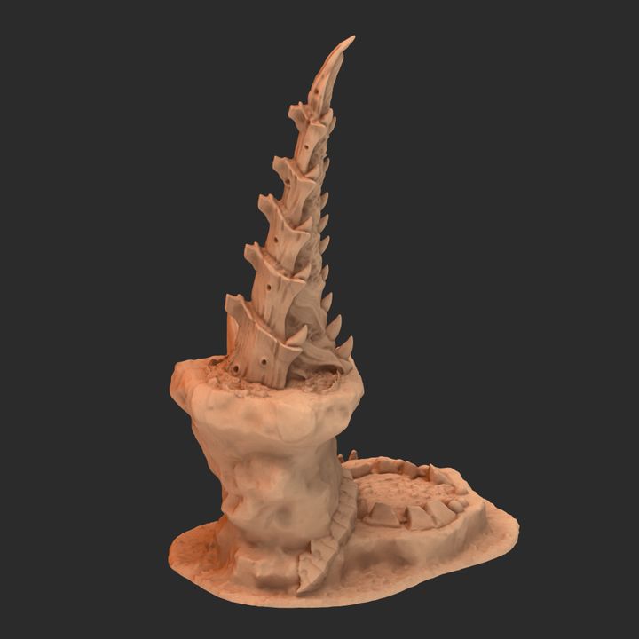 3D Printable Fukai Scatter Terrain 41~50 - Chaotic Alien Hive for ...