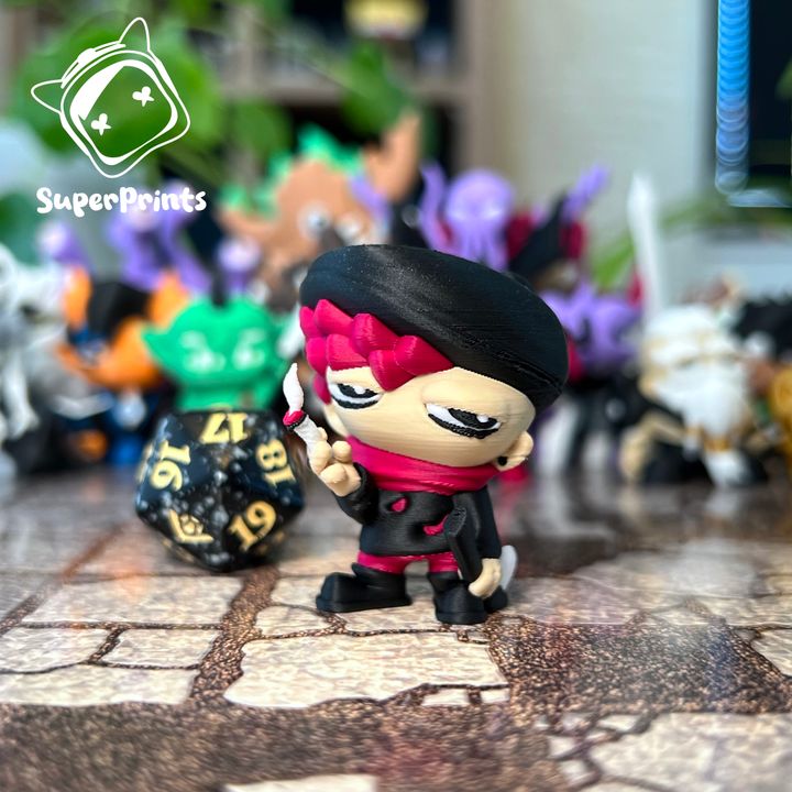 3D Printable Bandits (Gangster, Pirate & Runaway) - Easy Multicolor FDM ...