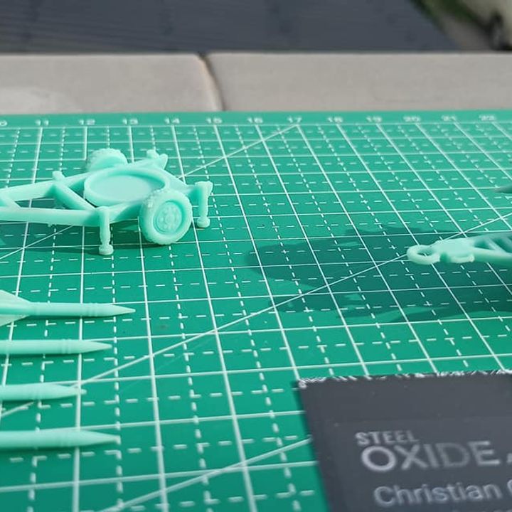 3D Printable Rapier SAM Launcher unit by STEELOXIDE3D