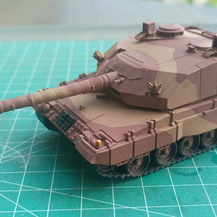 3D Printable Vickers MBT Mark 7 by STEELOXIDE3D