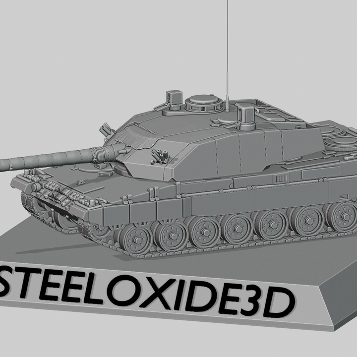 3D Printable Vickers MBT Mark 7 by STEELOXIDE3D