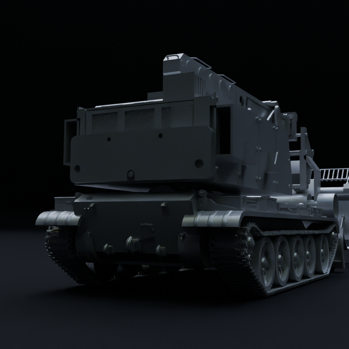 3D Printable Czech SVK UOS 155 Belarty CEV by The Military Industrial ...