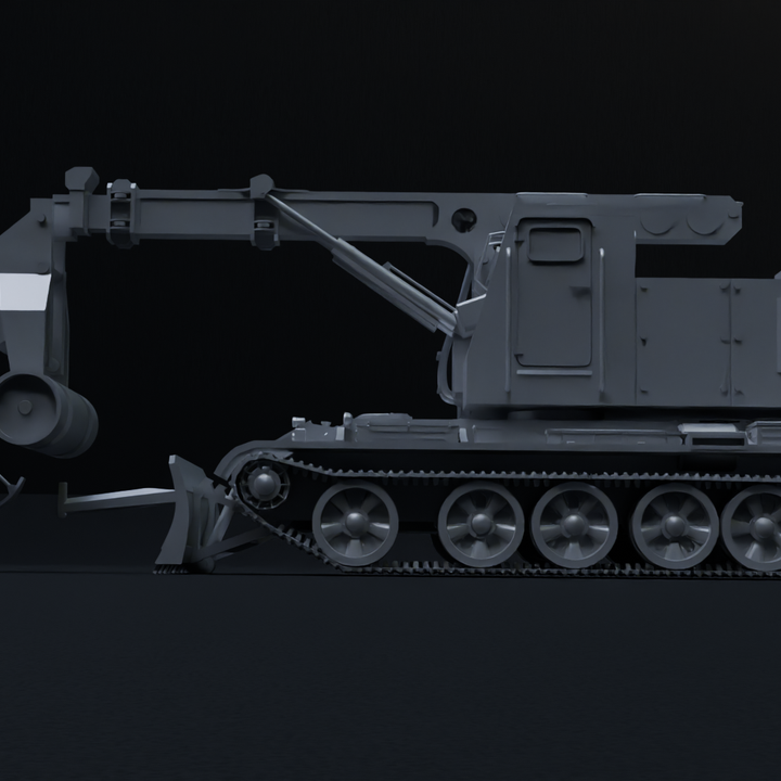 3D Printable Czech SVK UOS 155 Belarty CEV by The Military Industrial ...