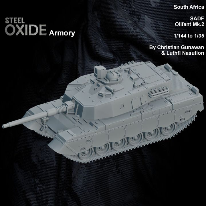 3D Printable Olifant Mk.2 by STEELOXIDE3D