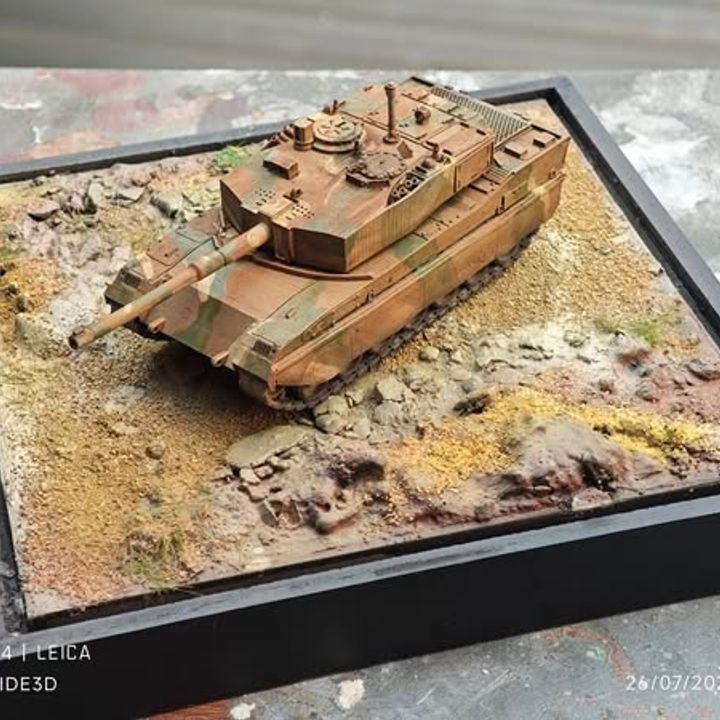 3D Printable Tank Technology Demonstrator TTD by STEELOXIDE3D