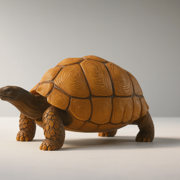 3D Printable Realistic Tortoise Figurine by Inventive World