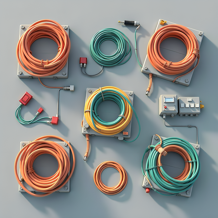 3D Printable Industrial Sci-Fi Cable Bits Set | 9 Modular Props for ...