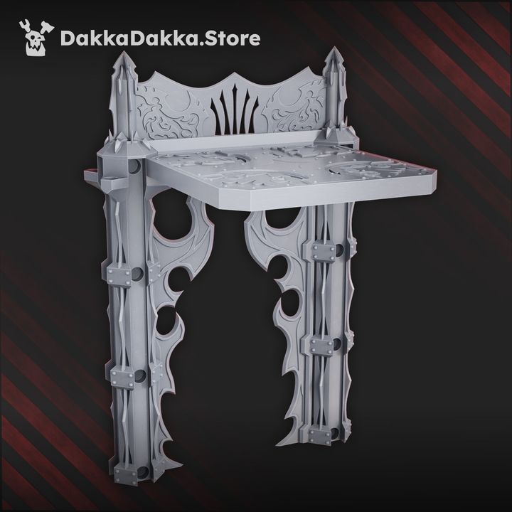 3D Printable Arch Set (Sinbound Temple) by dakkadakka.store