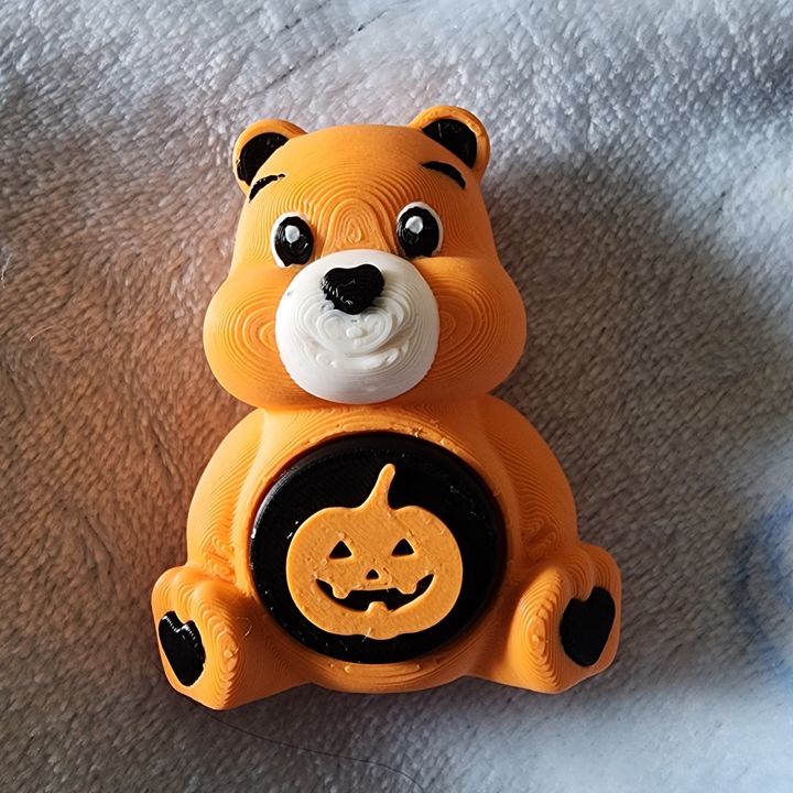 3D Printable Halloween Care Bear Clickers by Jambaby Designs
