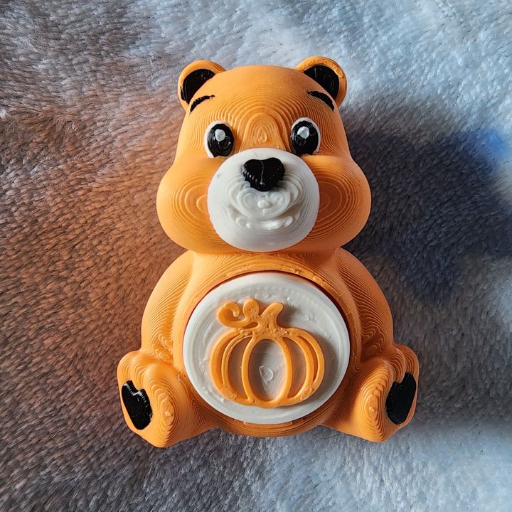 3D Printable Halloween Care Bear Clickers by Jambaby Designs