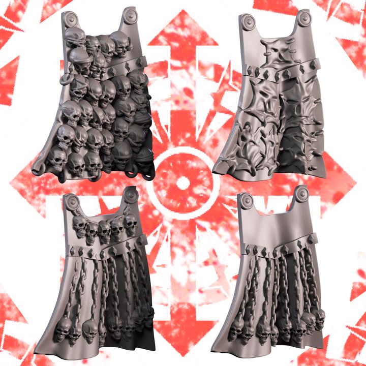 3D Printable Elite Chaos Cape by Sergeant Hammer