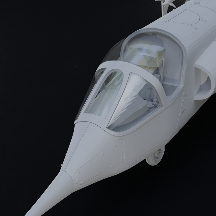 3D Printable German VAK 191B VSTOL Strike Aircraft by The Military ...