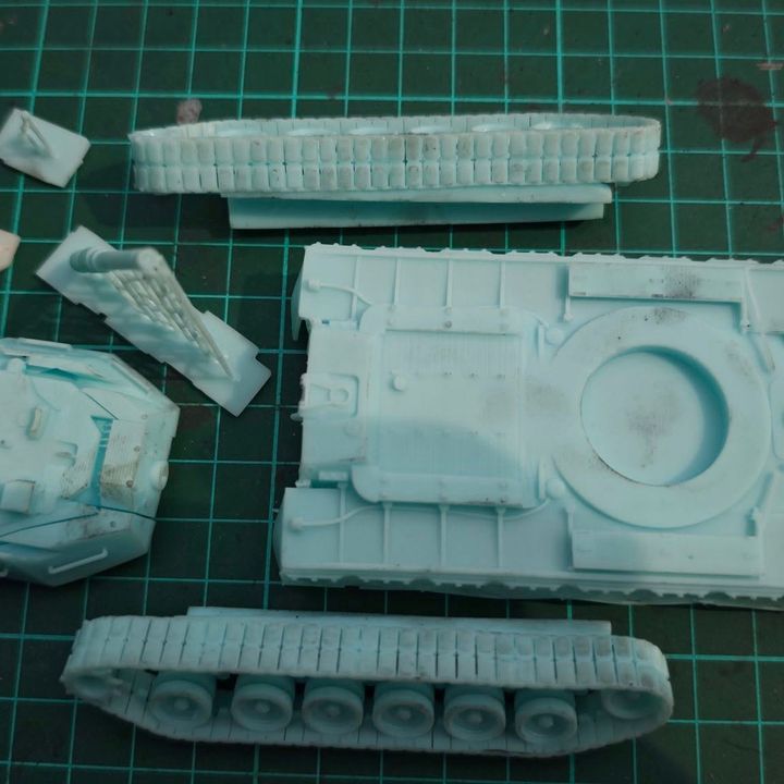 3D Printable Germany M48 Super by STEELOXIDE3D