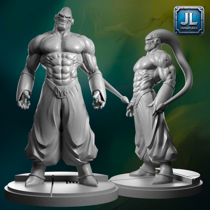 3D Printable Realistic Buu. Presupported by jlminiatures