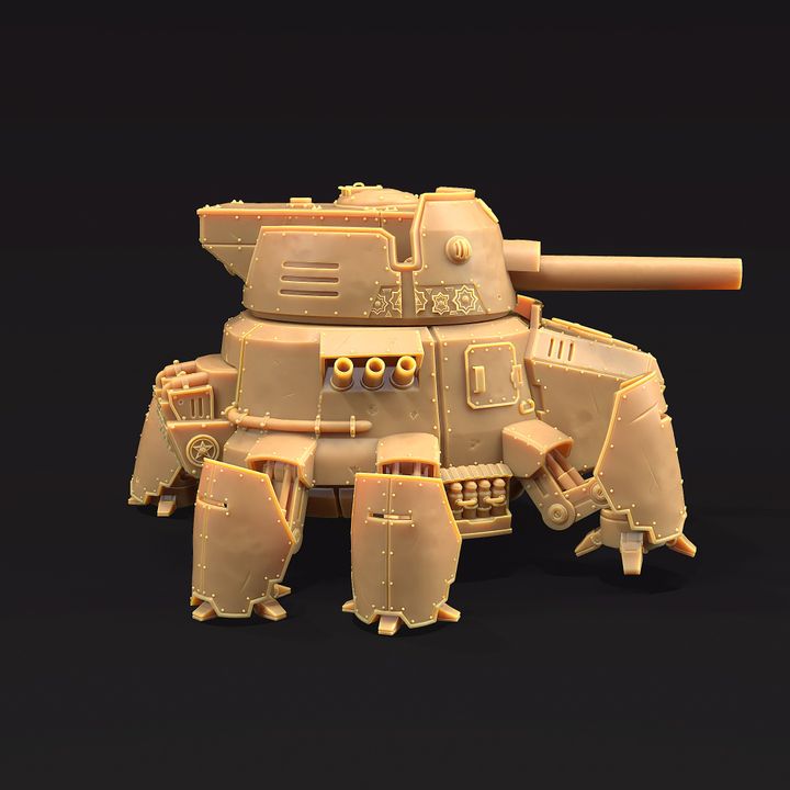 3D Printable Crawler Tank | PRESUPPORTED | Dwarshka Warsmiths Pt. 2 by ...