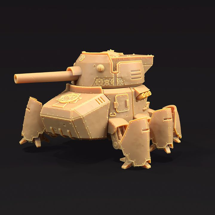 3D Printable Crawler Tank | PRESUPPORTED | Dwarshka Warsmiths Pt. 2 by ...