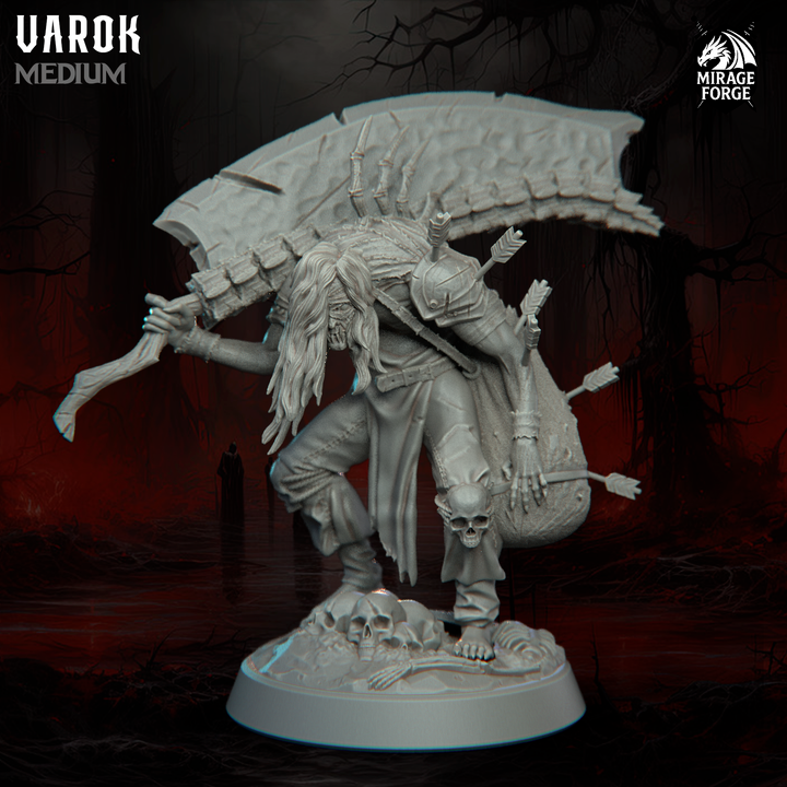 3D Printable Varok by Mirage Forge Miniatures