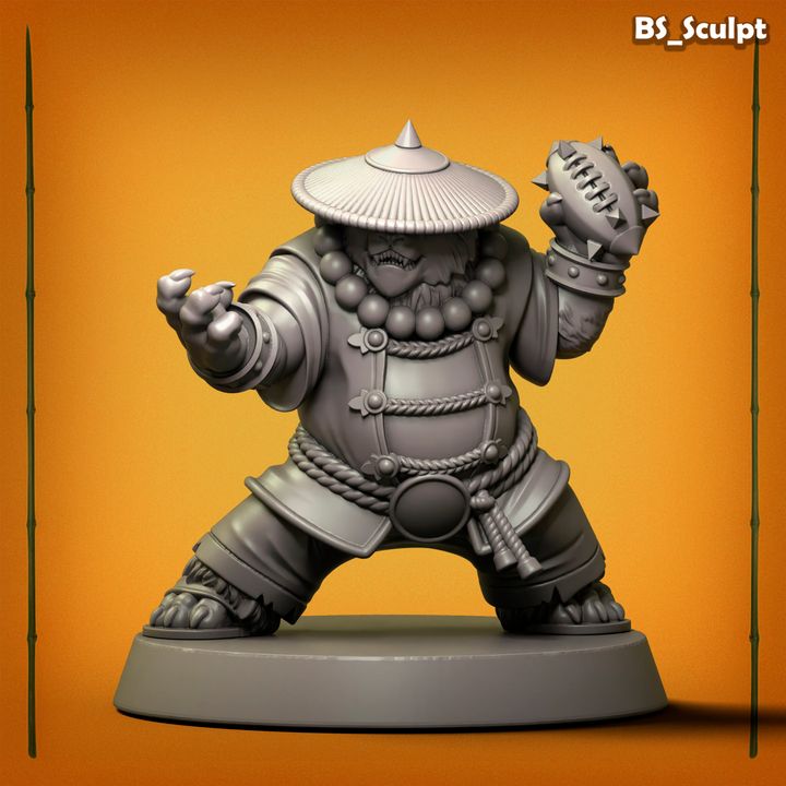3D Printable Bamboo Force Team by BS-Sculpt Bulat
