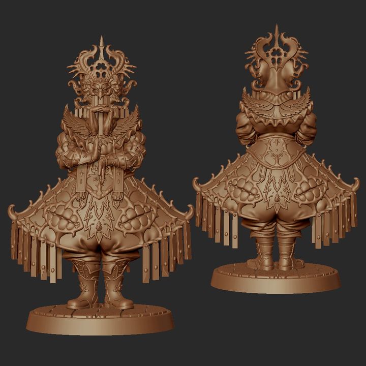3D Printable The Hero, Yanian Ghost by Goetia Miniatures