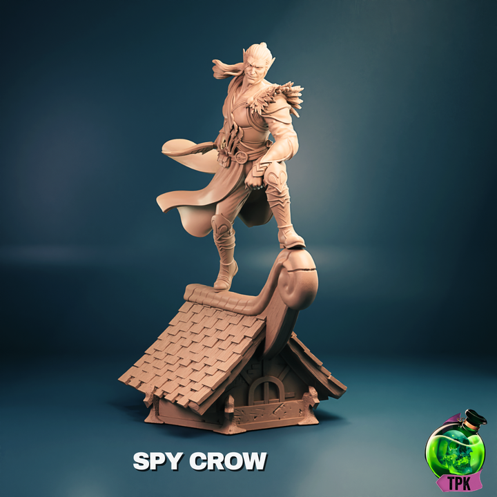 3D Printable Spy Crow by TPK Lab