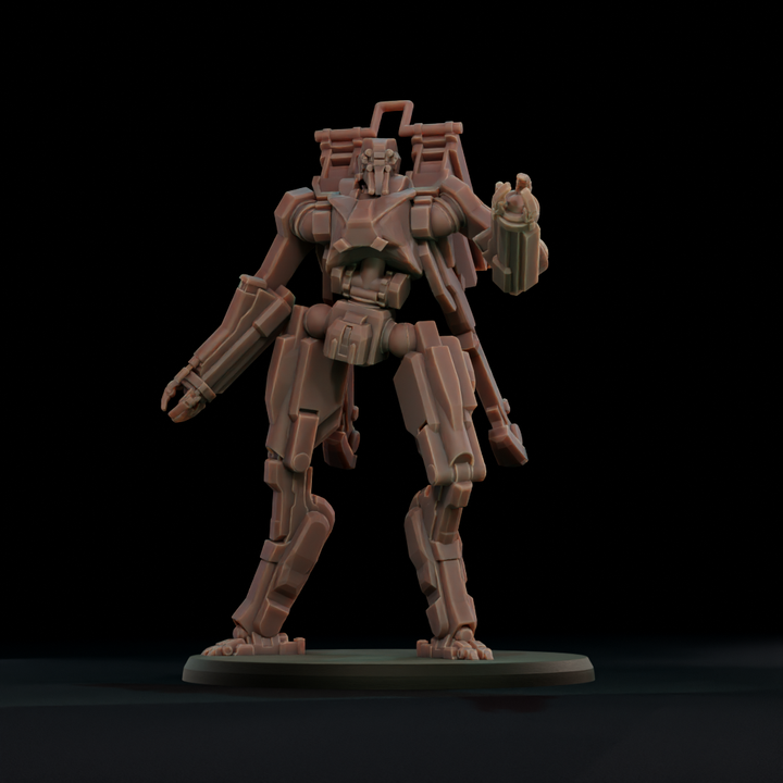 3D Printable Destroyer Mech by NoirPrint
