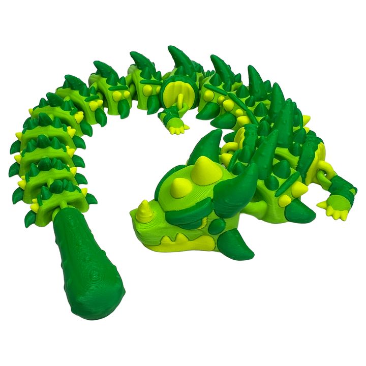 3D Printable Pickle Dragon by Steven Wolf Studio