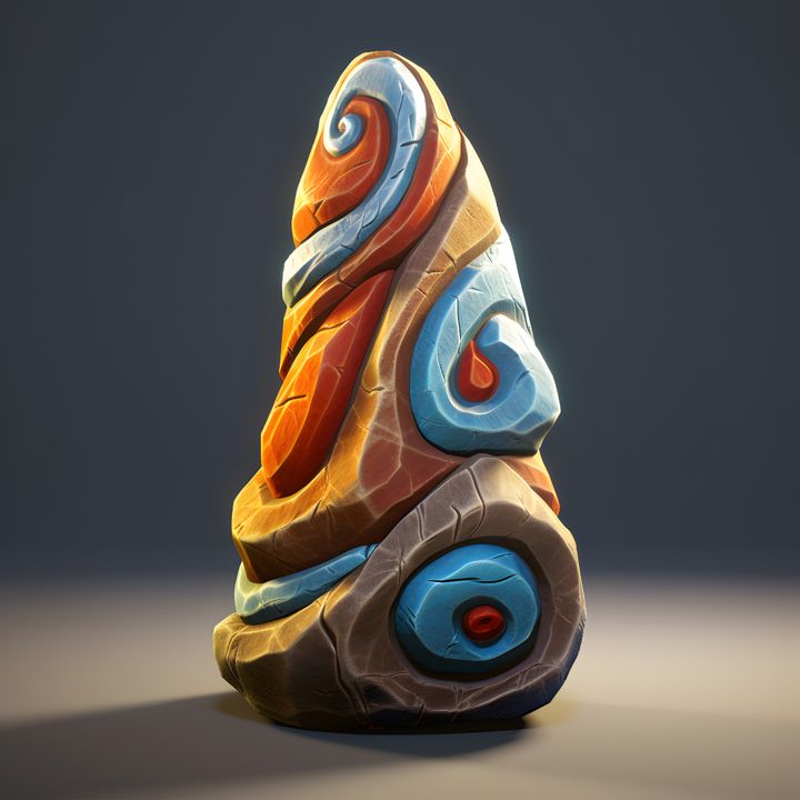 3D Printable Elemental Rune Obelisk – Stylized Fantasy Terrain STL by ...