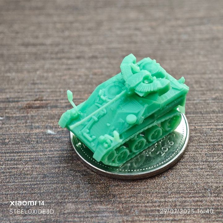 3D Printable German Bundeswehr Wiesel 1A4 20mm by STEELOXIDE3D