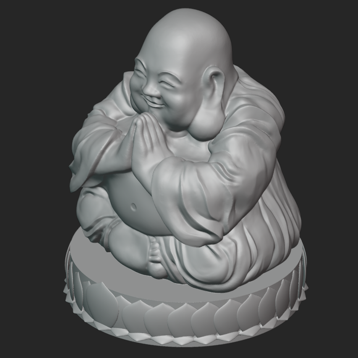3D Printable Buddha 3d Stl File | Buddha Digital File by Adam Kakolewski