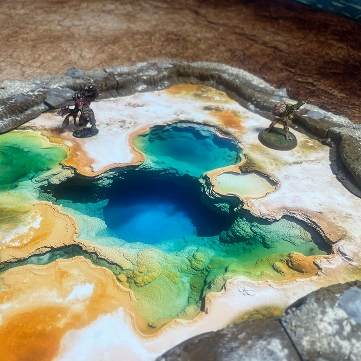 3D Printable Large Tabletop Pond System 24 inch, 18 inch, and 12 inch ...