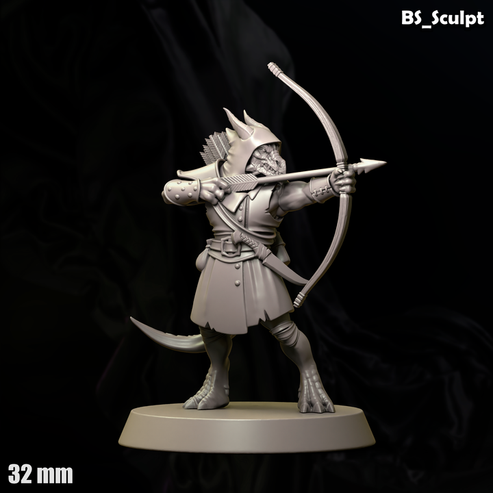 3D Printable Dragonman Ranger by BS-Sculpt Bulat