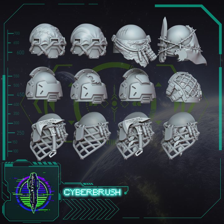 3D Printable Rapt'Ops Termi Upgrade Kit by Cyberbrush