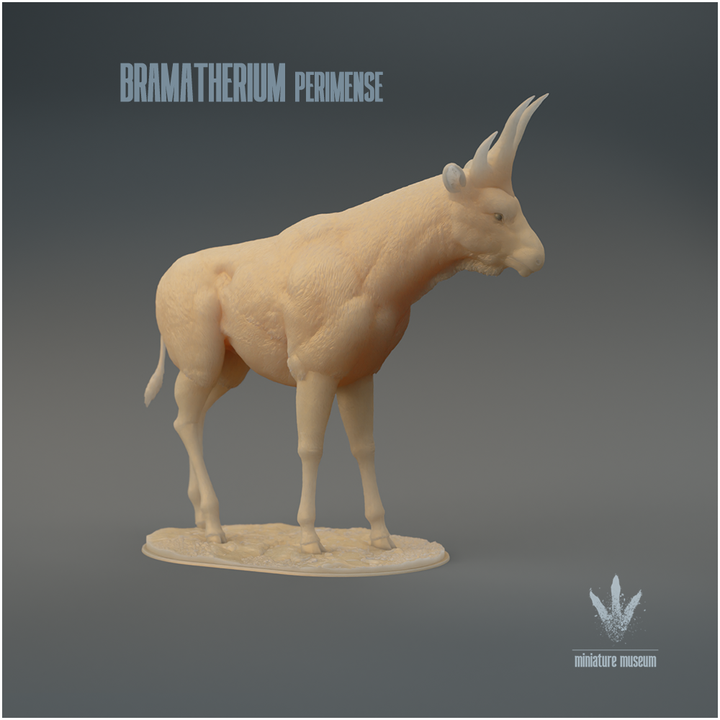 3D Printable Bramatherium perimense : The Brahma’s beast by Miniature ...