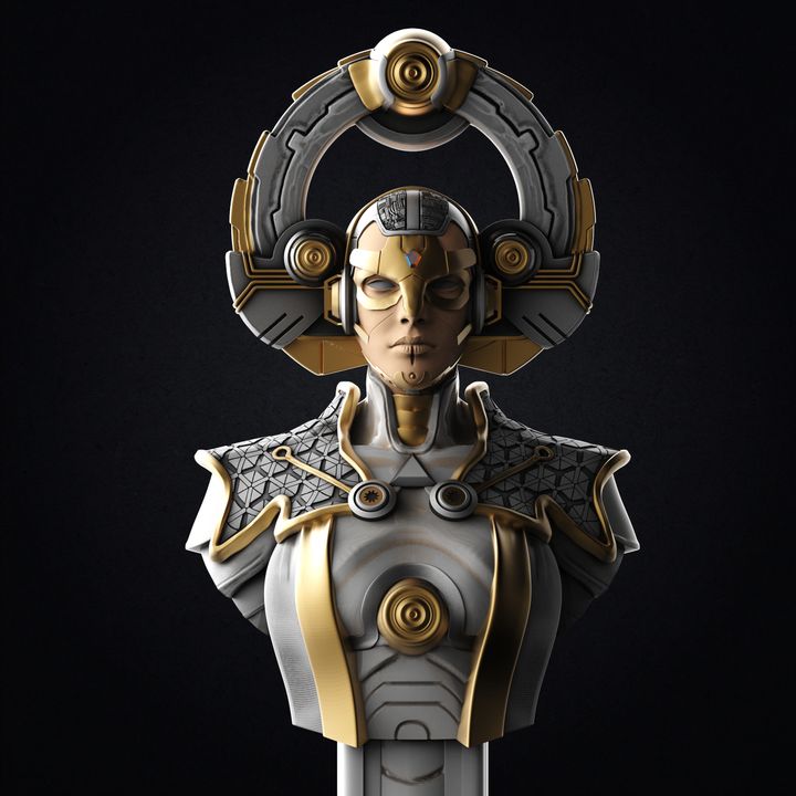 3D Printable The Oracle (Pre-Supported) by Fotis Mint Studios