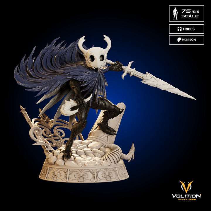 3D Printable Void Knight | Miniature | Pre-supported by Volition Miniatures